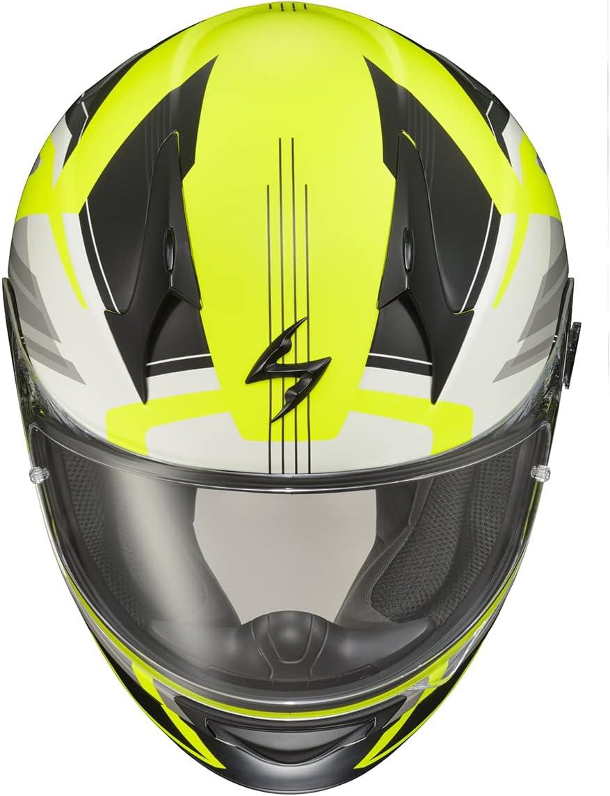 ScorpionEXO R320 Full Face Polycarbonate Shell Motorcycle Helmet with ...