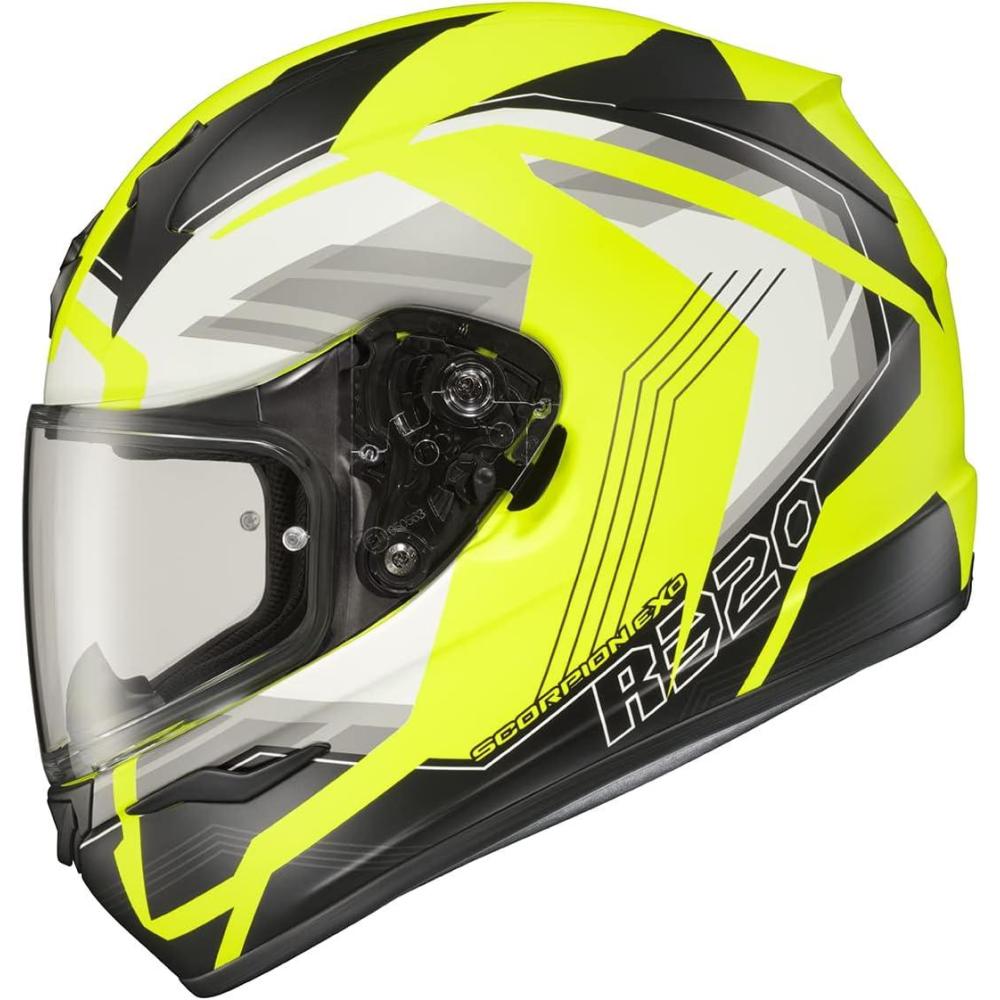 ScorpionEXO R320 Full Face Polycarbonate Shell Motorcycle Helmet with ...